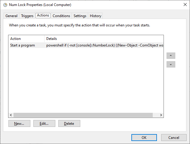 "Whether user is logged on or not" run in the background and I need it to allow user interaction ...