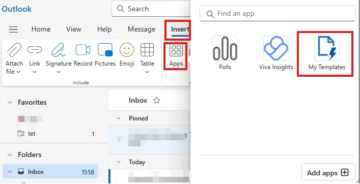 How do I create a template on outlook web? - Microsoft Q&A