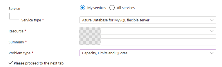 Deployment of MySQL flexible server failed - Microsoft Q&A