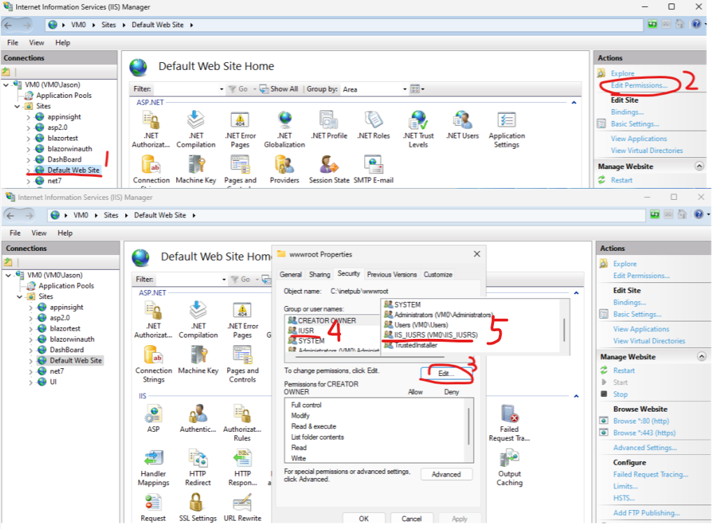 how to fix "Event ID 1309 from source ASP.NET 4.0.30319.0 cannot be found" Could not find file ...