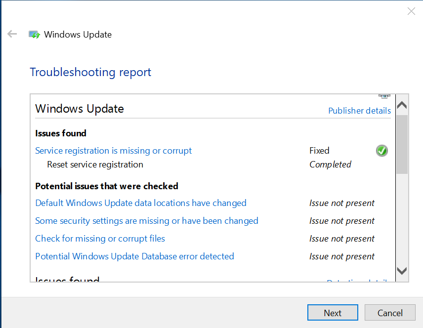 Windows Update Troubleshooter Tool - Microsoft Q&A