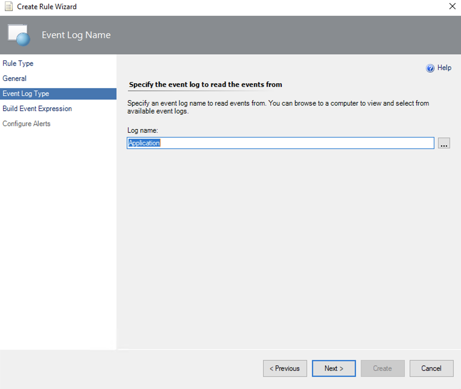 easy way to create alerts in scom 2019 installed Microsoft windows 2019 server - Microsoft Q&A