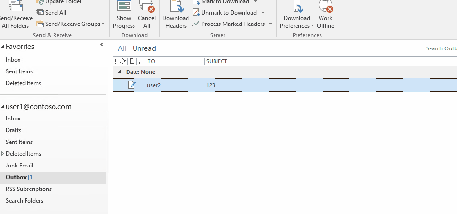 Cleared Offline Items In Outbox Thinking It Would Send My Emails But It
