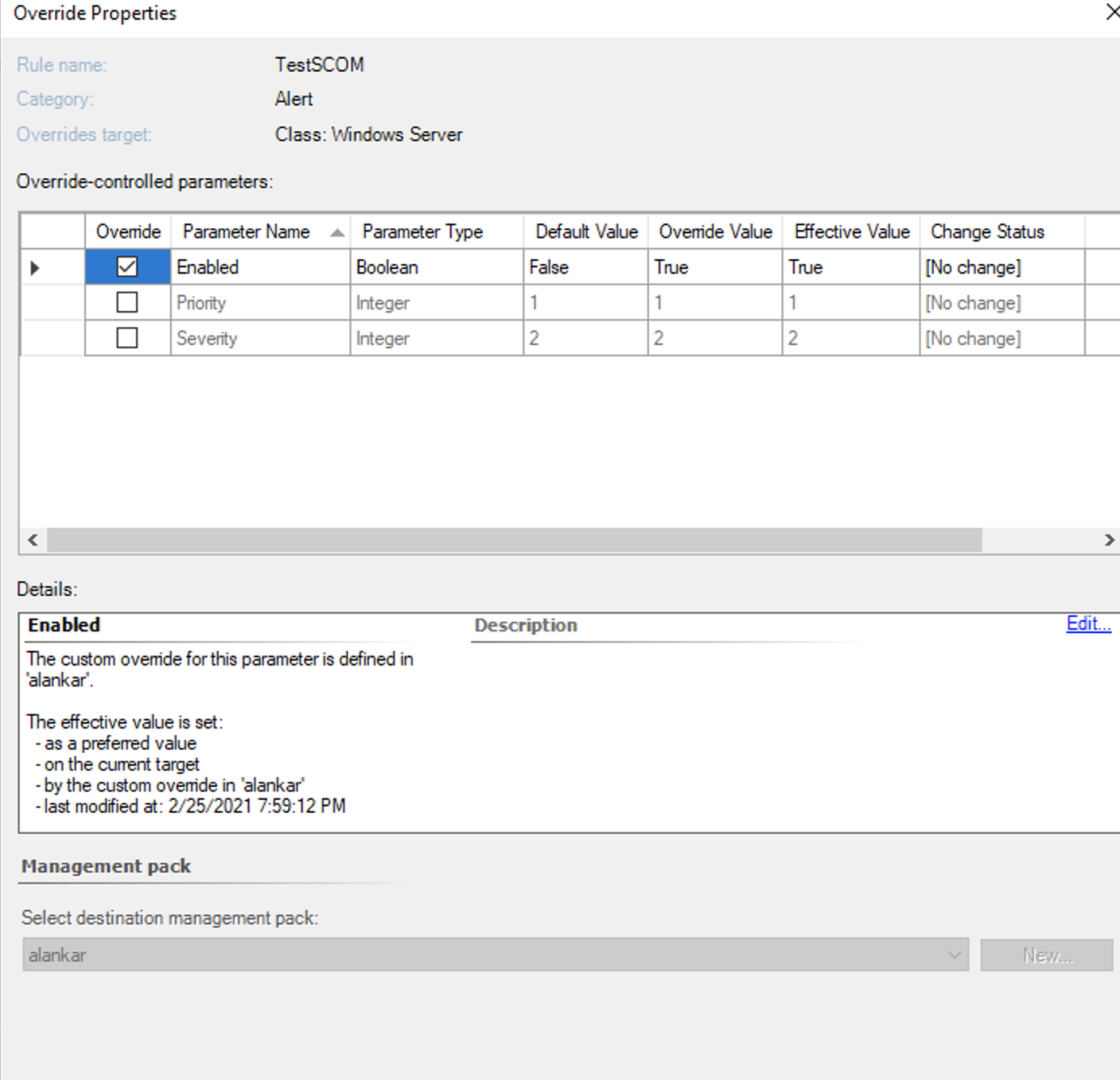 easy way to create alerts in scom 2019 installed Microsoft windows 2019 server - Microsoft Q&A