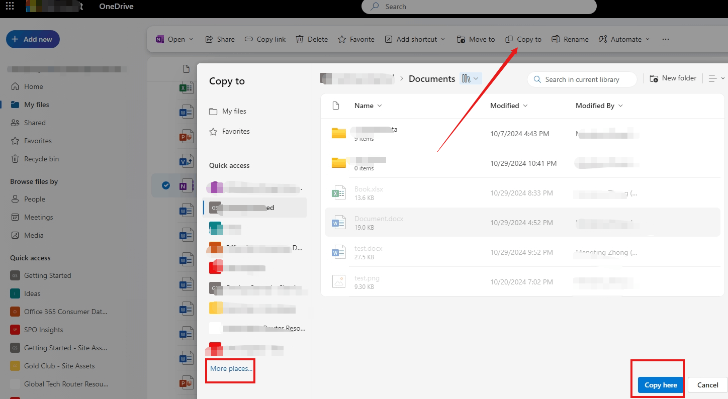 how do I copy a OneNote notebook - Microsoft Q&A