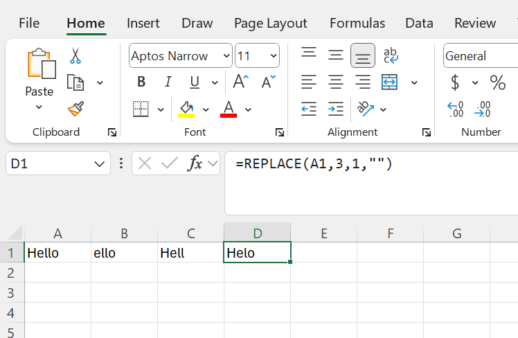 remove 1 character from excel column - Microsoft Q&A