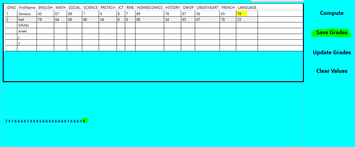 how to calculate the position of students in each subject ? - Microsoft Q&A