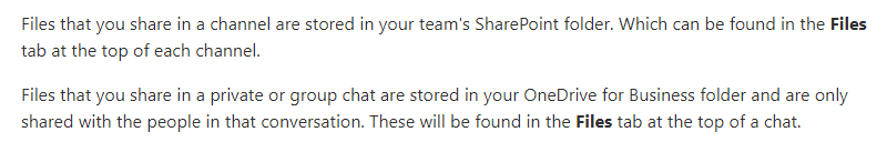 Shared files deleted from OneDrive still appear in Teams - Microsoft Q&A