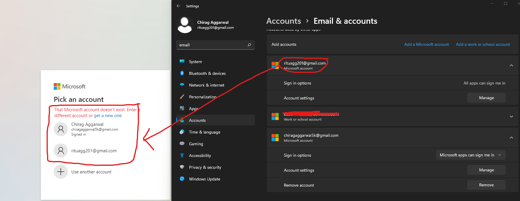 How to remove a terminated microsoft account from windows - Microsoft Q&A
