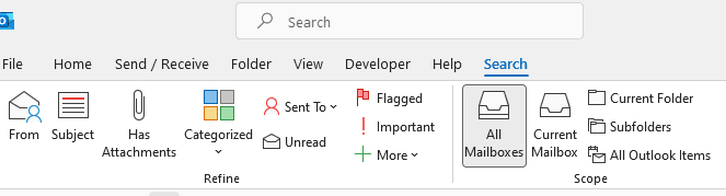How to count Received and Sent emails in outlook - Microsoft Q&A
