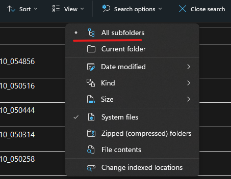 Windows 10 Search All Subfolders - Microsoft Q&A