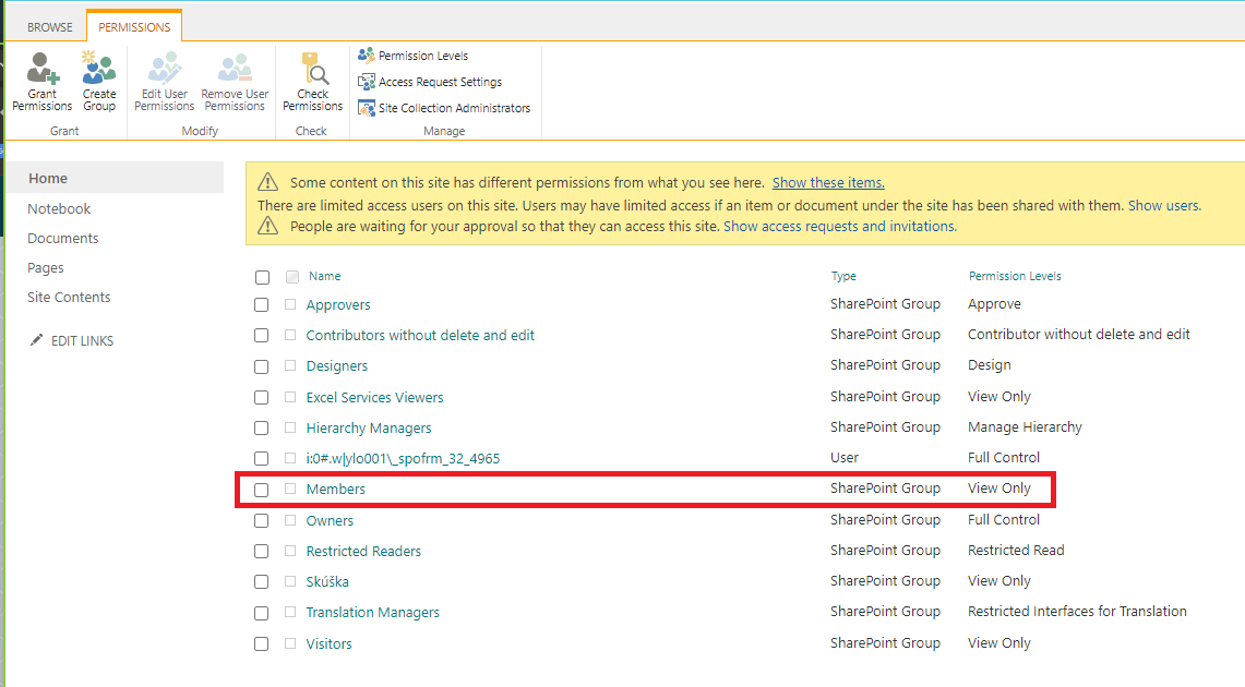 How to limit file access on SharePoint site for Microsoft 365 group members - Microsoft Q&A