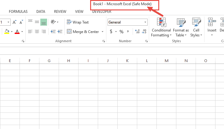 My Excel 365 screen gets distorted and/or blurry when switching sheets ...