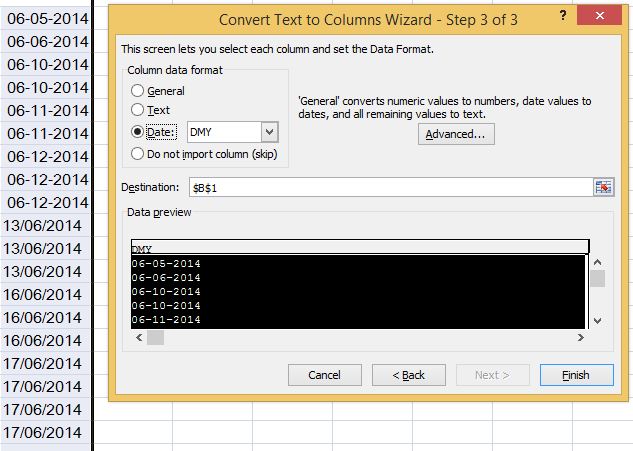 [SOLVED] How to convert text into date format? - Microsoft Q&A
