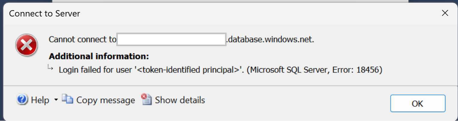 Azure Active Directory - Universal with MFA local host - Microsoft Q&A