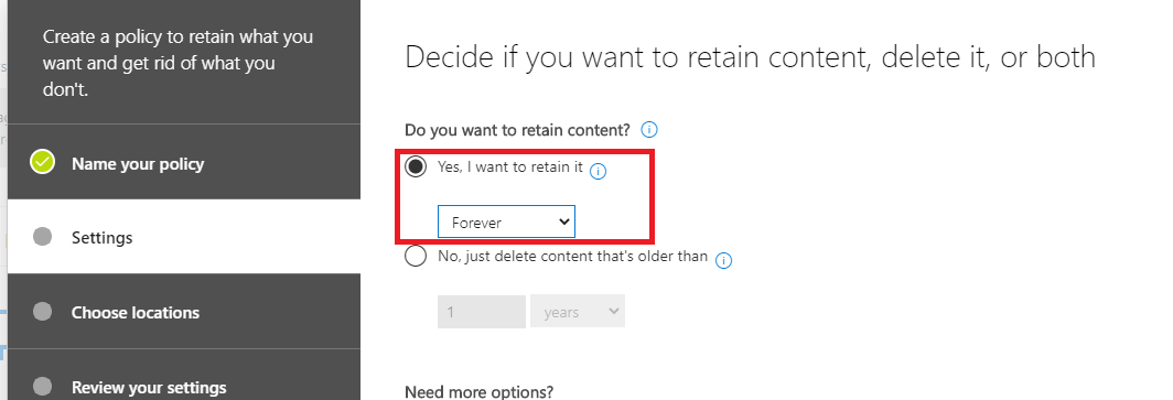 Exchange 365 - Default MRM policy - Email Retention - Microsoft Q&A