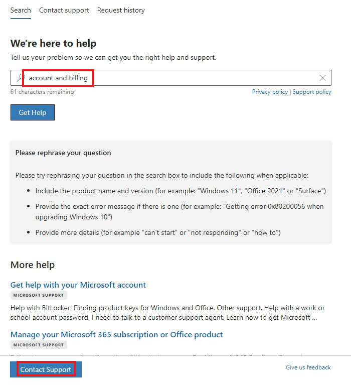 Surface Pro 7 purchase receipt - Microsoft Q&A