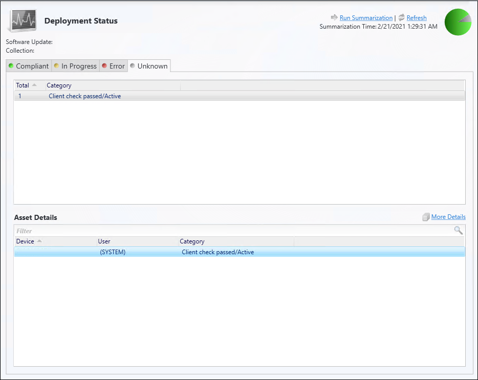 Config Manager Deployment Status Unknown Error Microsoft Qanda 6785