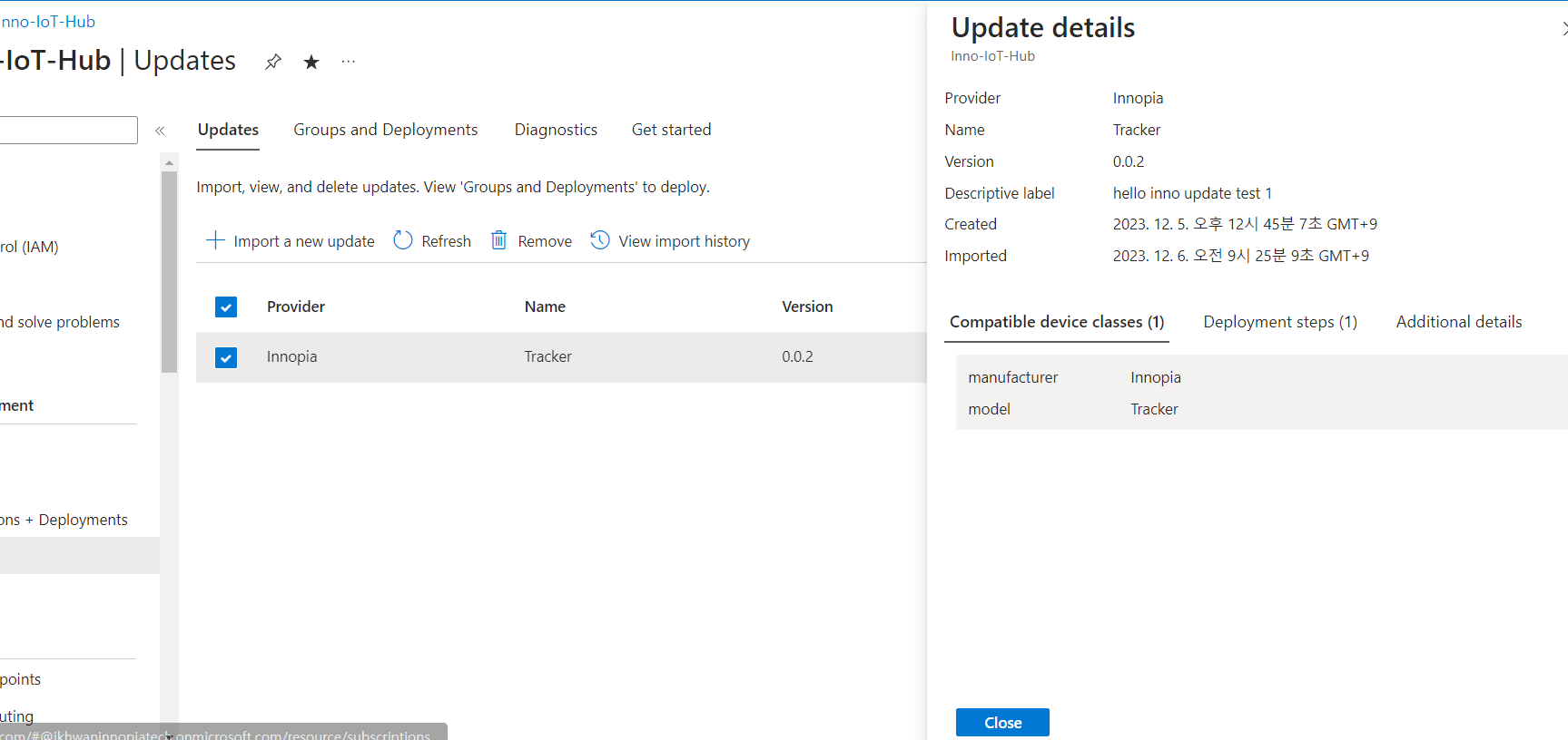 When a device is created with Certificate Authority, a device group is ...