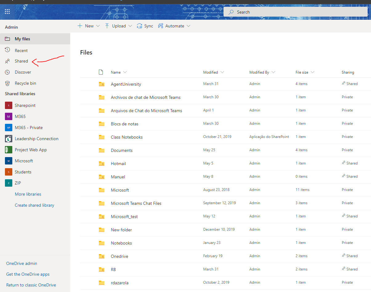 Is there a way to create shortcuts in Onedrive the same way Google ...