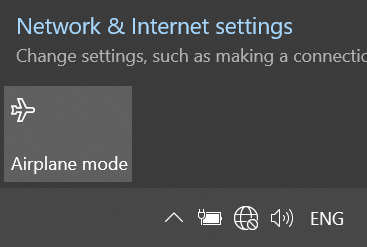 No connection are available when obviously there are connections around ...