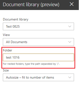 Creating specific folder/subfolder view of document library (Sharepoint modern) - Microsoft Q&A