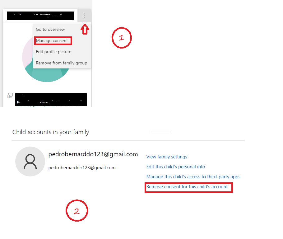 can't remove family member or delete family account - Microsoft Q&A