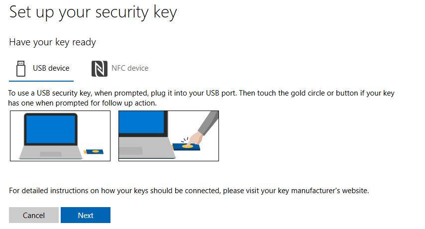 I have two yubico hardware security keys that I would like to use for ...
