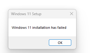 Unable to Update to Windows 11, version 25H2 with the error 0x8007001f ...
