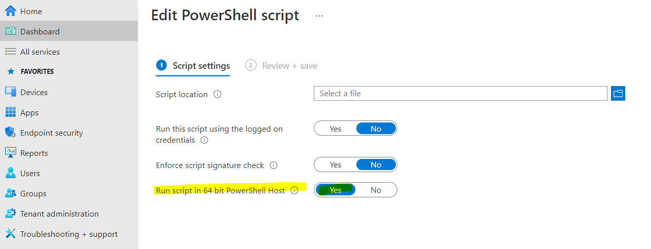 Add Registry Key after install win 32 application - Microsoft Q&A Add Registry Key after install win 32 application - Microsoft Q&A