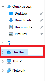 How to attach One Drive to Quick Access - Microsoft Q&A