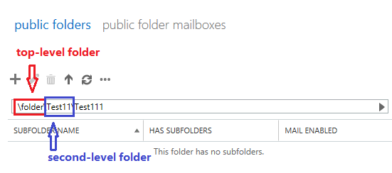 Public Folder child folder inheritance issue - Microsoft Q&A