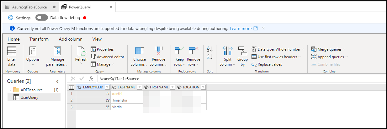 Power Query Cant Connect To Azure Sql Resources Microsoft Qanda