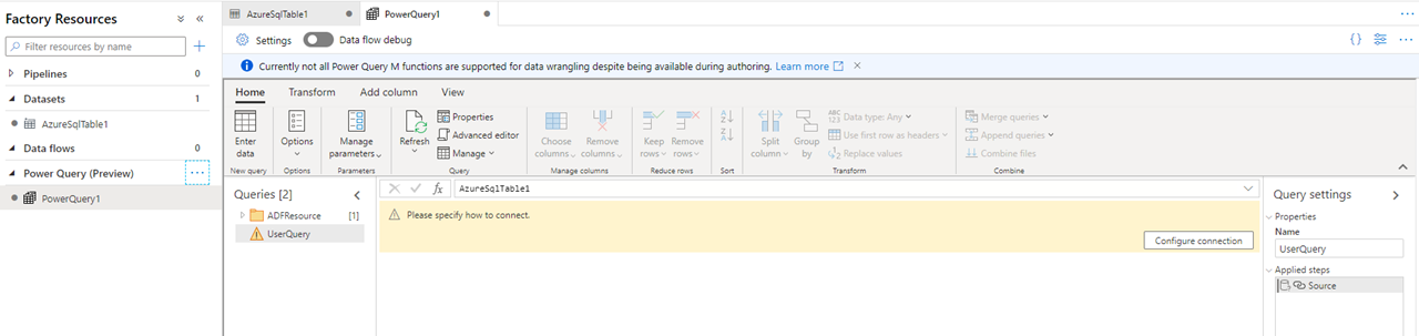 Power Query can't connect to Azure SQL resources - Microsoft Q&A