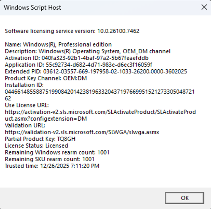 Second hand computer came with pirated Windows 11 Pro activation what ...