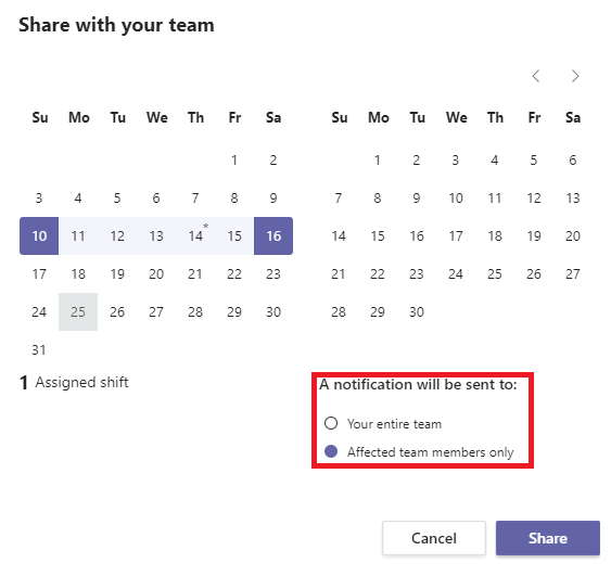 How can I get Shifts in Teams to send notification to Outlook email ...