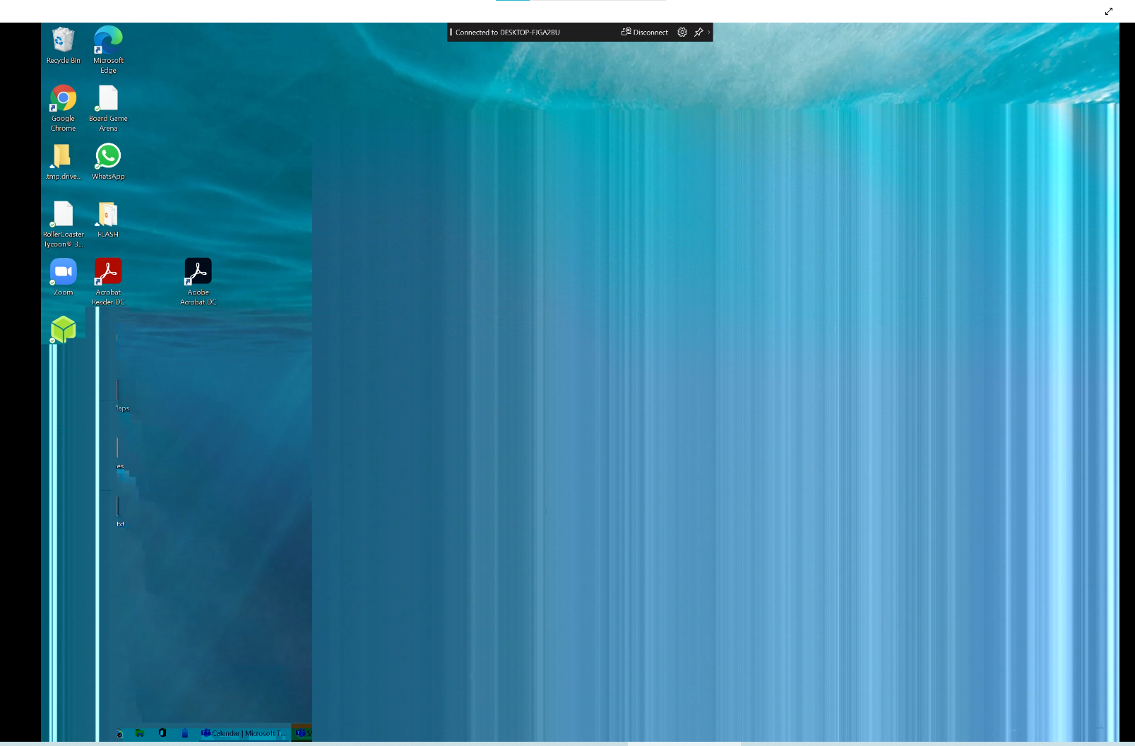 Wireless projection from MS Surface to Desktop - distorted display ...