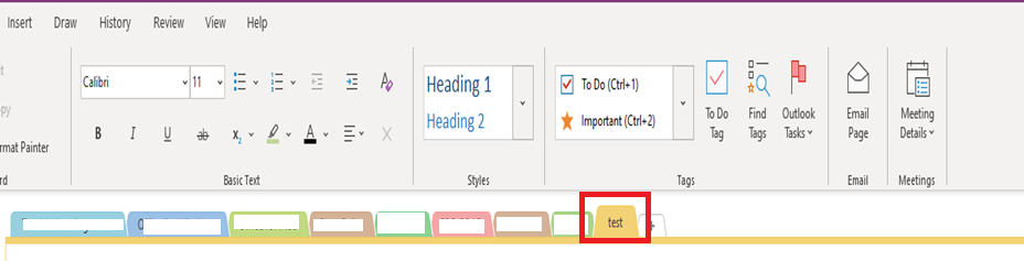 Onenote section tabs keep changing colours - Microsoft Q&A