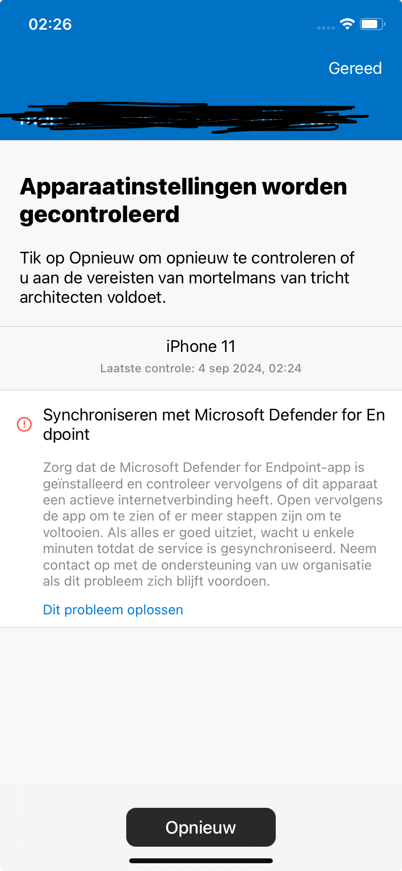 iOS and Defender give strange error - Microsoft Q&A