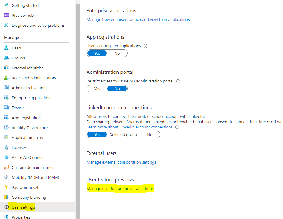 Disable sspr sign up - Microsoft Q&A