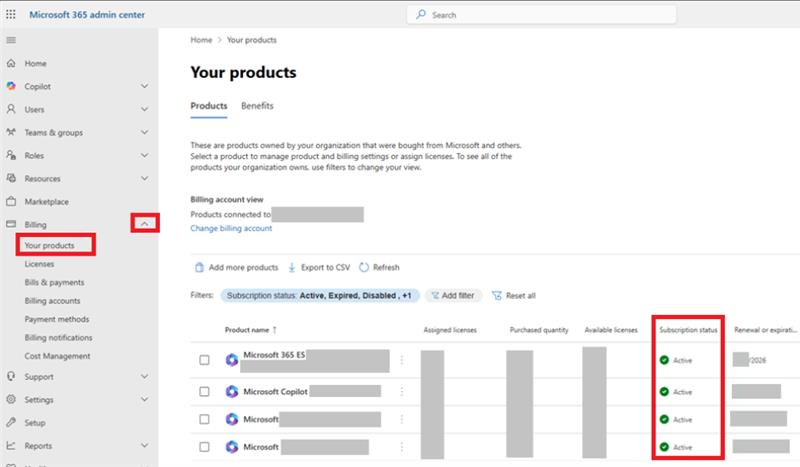 Office 365 applications on my laptop license has expired, but account ...