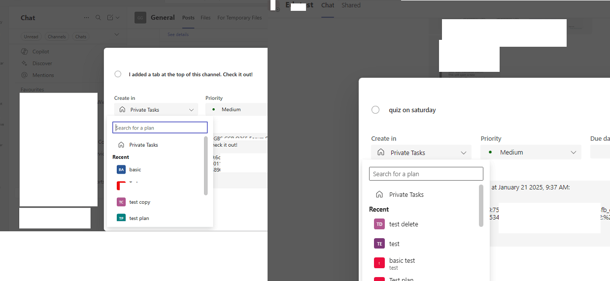 Create Planner Task from chat message or Teams Post only showing To Do ...