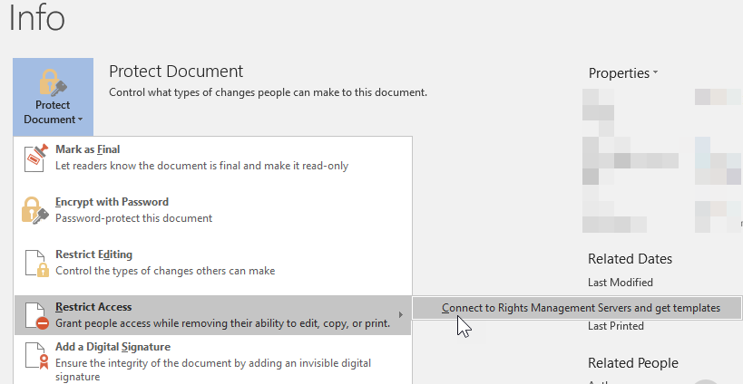 Information Rights Management error - Microsoft Q&A