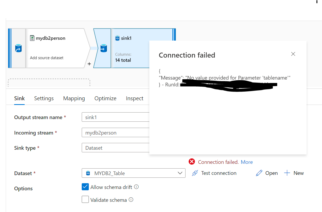 Data Factory Data Flow Sink With Dynamic Table Microsoft Qanda 5292