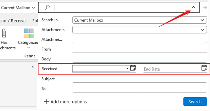 Full Hotmail Search Function - Microsoft Q&A