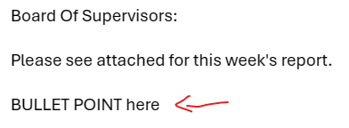 Incorrect bullet formatting, bullet indents entire paragraph instead of ...