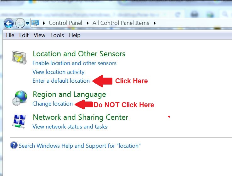 How to change My location in Windows? - Microsoft Q&A