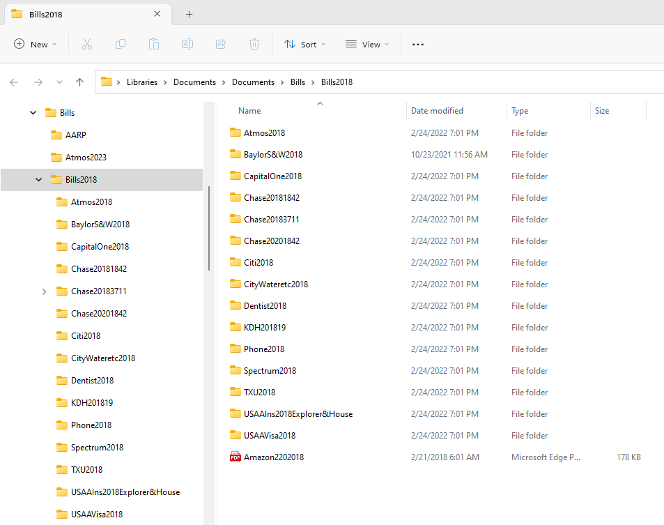 Drop Down Arrows for File Folders - Microsoft Q&A