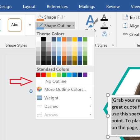 MS Office 365 Word - shapes and text boxes - Microsoft Q&A