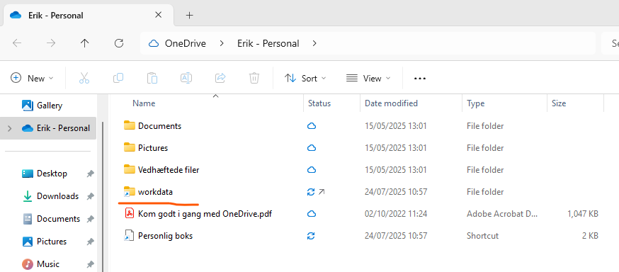 Getting OneDrive to stop syncing an external folder - Microsoft Q&A